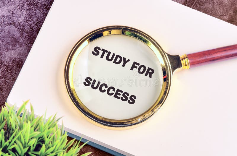 A Workspace Featuring a Magnifying Glass Highlighting the Phrase Study ...