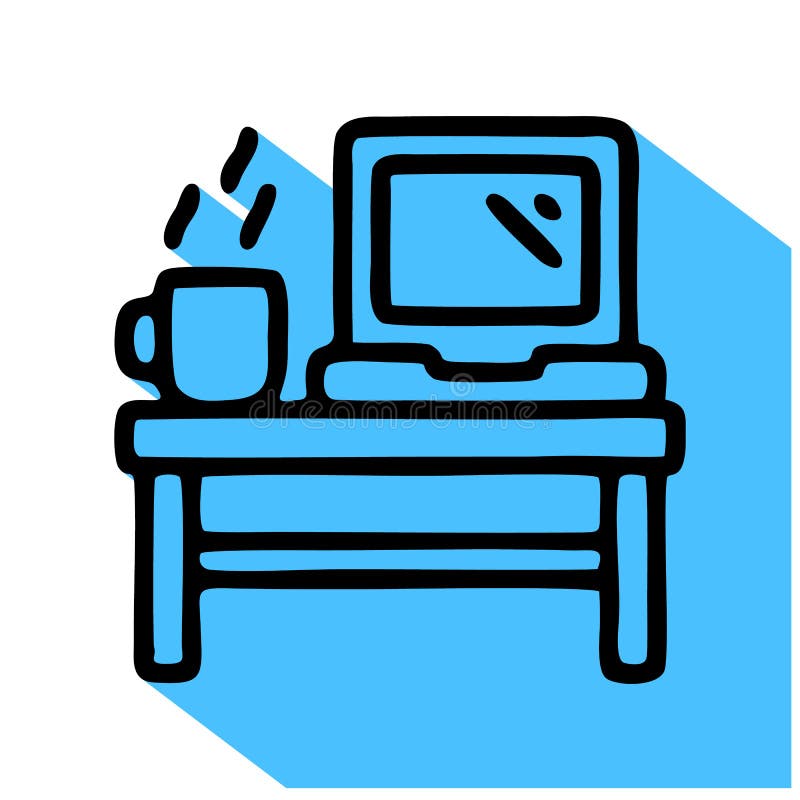 Workspace Vector Icon. Workspace Editable Stroke Stock Vector ...