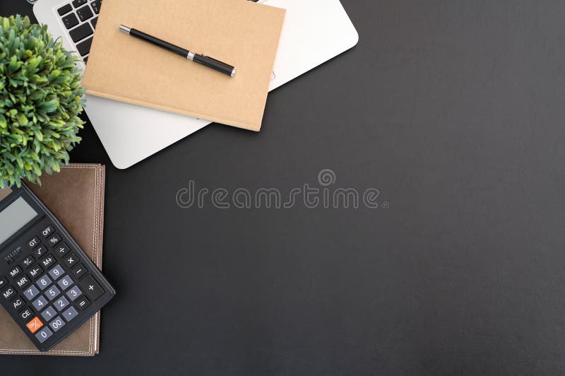 Worktable stock photo. Image of freelance, desktop, laptop - 264256870