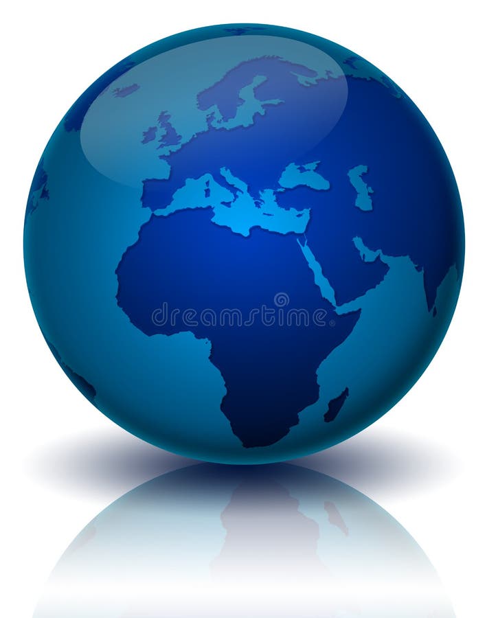 Vector world globe stock vector. Illustration of green - 2180370