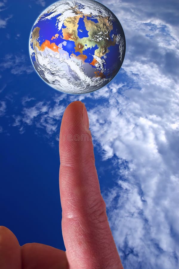 World stock vector. Illustration of chart, digit, clouds - 5505972