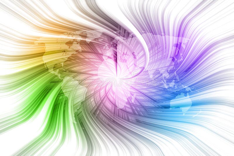 World Abstract Background. stock illustration. Illustration of internet ...