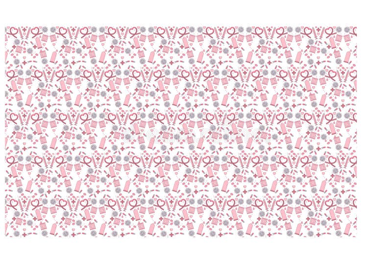 World Aids Day Theme Design Pattern Stock Vector - Illustration of ...