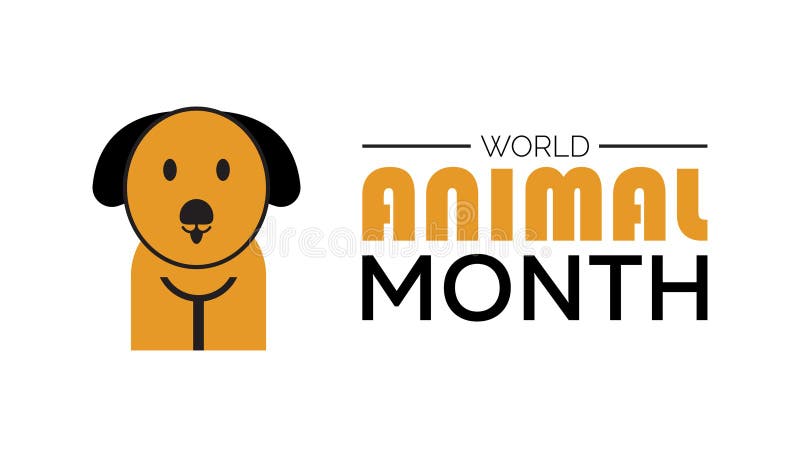 World Animal Month is Observed Every Year on October. Animal Awareness ...