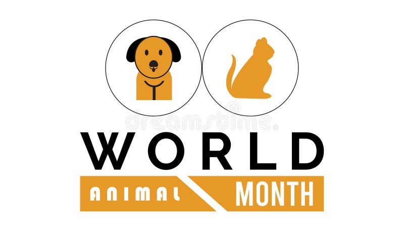 World Animal Month is Observed Every Year on October. Animal Awareness ...