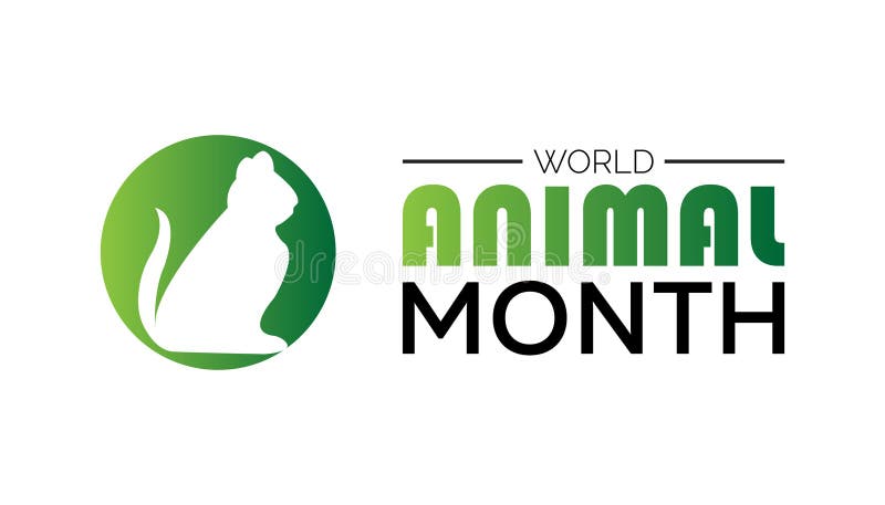 World Animal Month is Observed Every Year on October. Animal Awareness ...