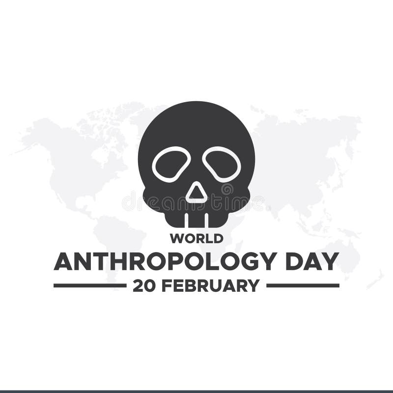 World Anthropology Day Background Template Design for Poster or Banner ...