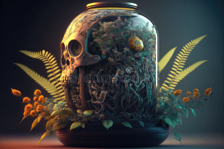 A World of Artificial Intelligence Stock Photo - Image of intelligence ...