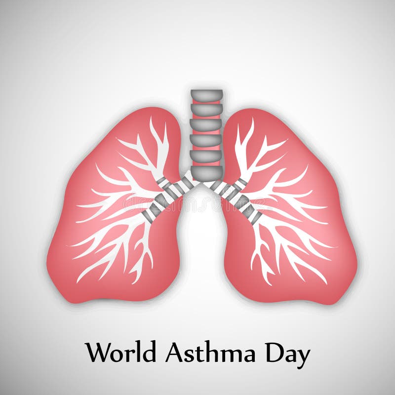 World Asthma Day Background Stock Vector - Illustration of background ...