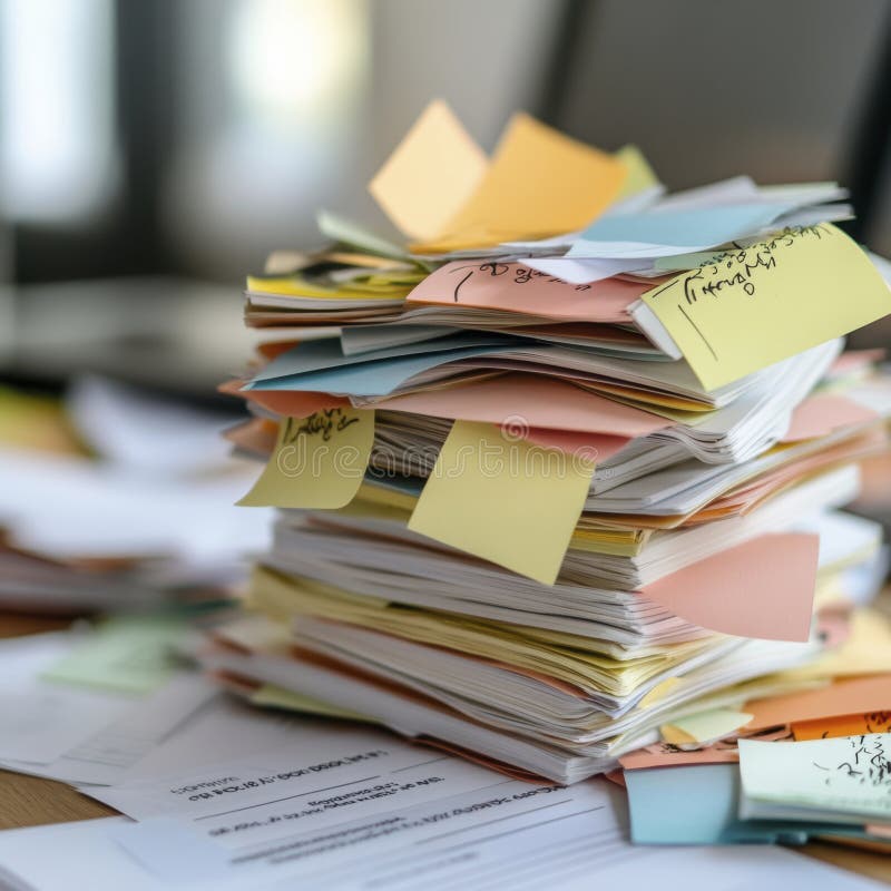 In a World Awash with Paper and Post-it Notes, a Tower Rises, a ...