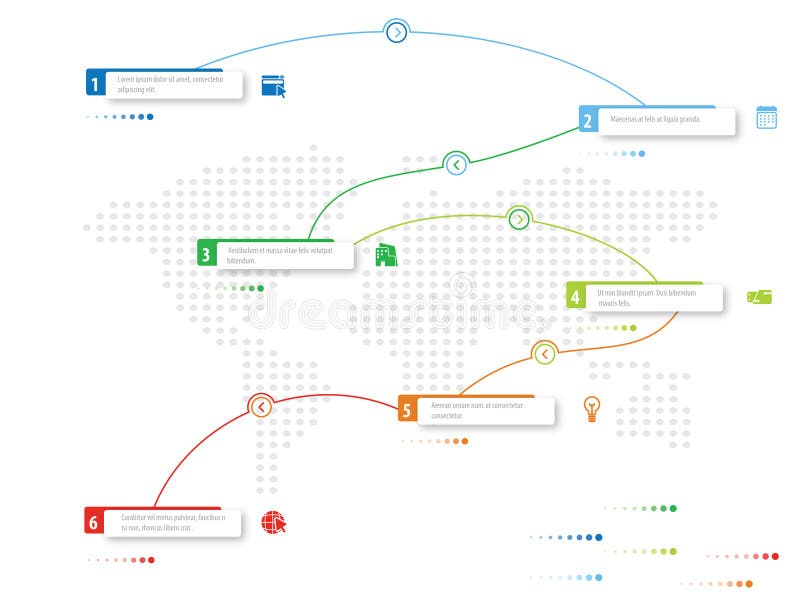 World map and bar chart stock illustration. Illustration of country ...