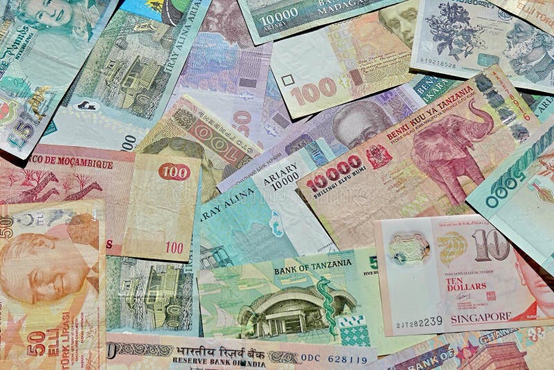 World banknotes editorial image. Image of rich, dividend - 74683200