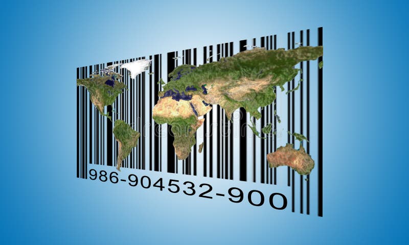 World Barcode stock illustration. Illustration of super - 18098385