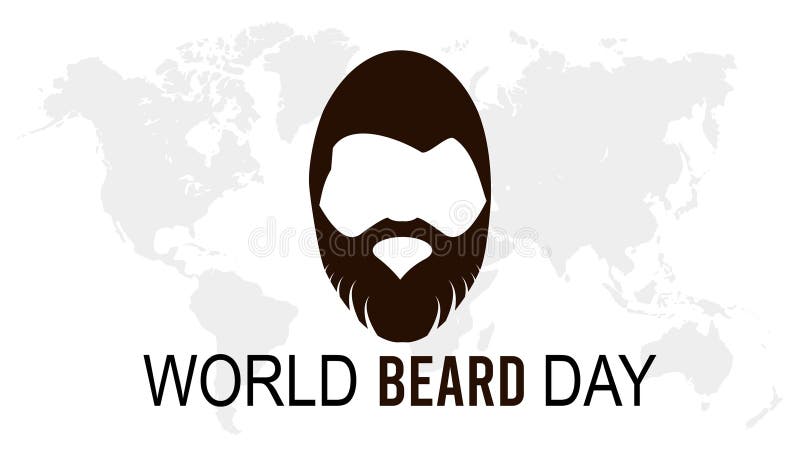 World Beard Day is Observed Every Year on September. Stock Vector ...