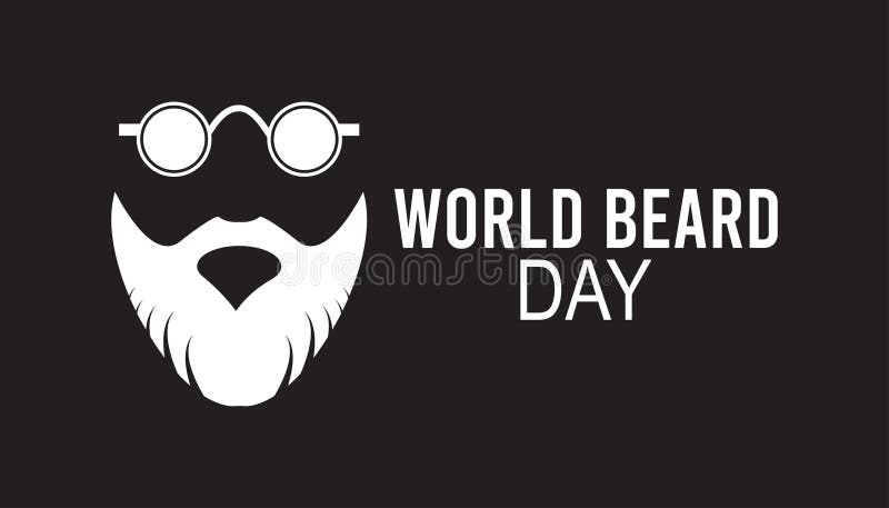 World Beard Day is Observed Every Year on September. Stock Vector ...