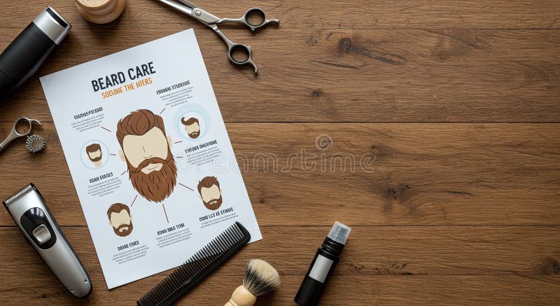 World Beard Day Grooming Guide Shows Best Tools. this Guide Helps Style ...