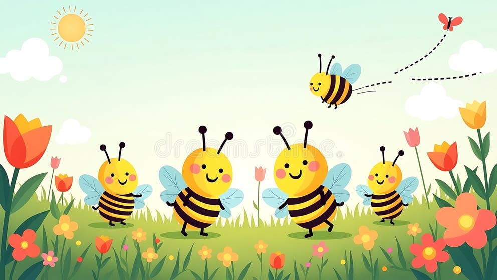 World Bee Day.International Bee Day Stock Illustration - Illustration ...