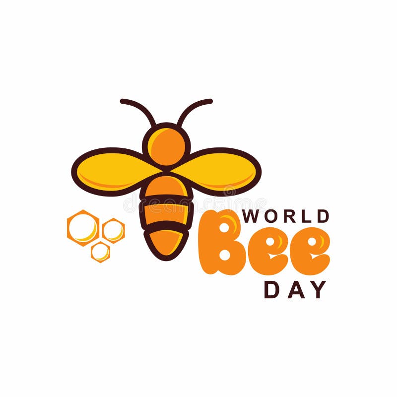 World Bee Day Vector Design Template Illustration Stock Vector ...