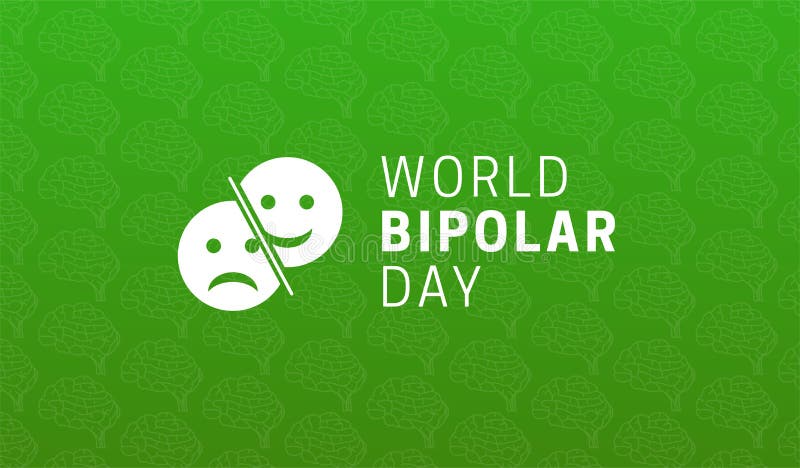 World Bipolar Day Illustration Banner Stock Vector - Illustration of ...