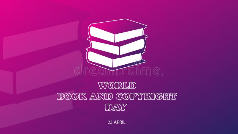 World Book and Copyright Day Stock Vector - Illustration of story ...