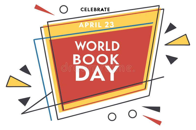 World Book Day Logo with a Fun and Colorful Design Featuring Glasses ...