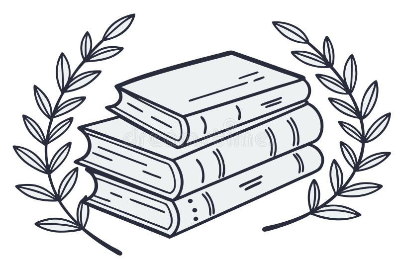 World Book Day a Vibrant Plant Growing from a Stack of Books ...