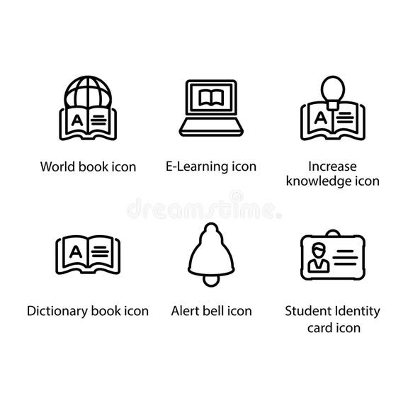 World Book, E Learning, Increase Knowledge, Dictionary Book, Alert Bell ...