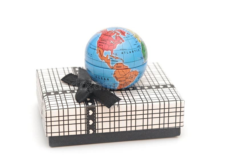 Globe stock image. Image of card, small, globe, fingers - 32105263