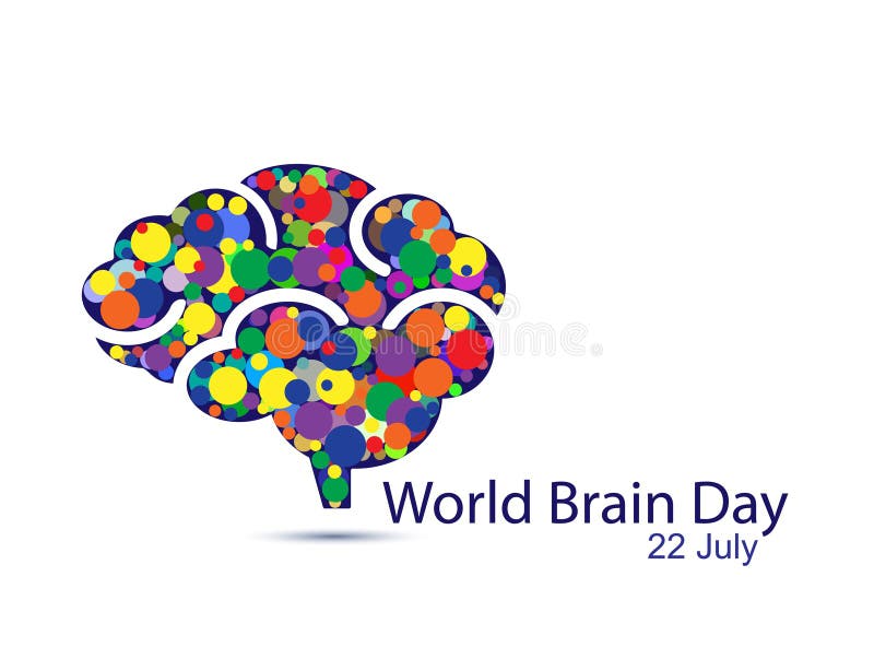 World Brain Day stock vector. Illustration of care, world - 362412607