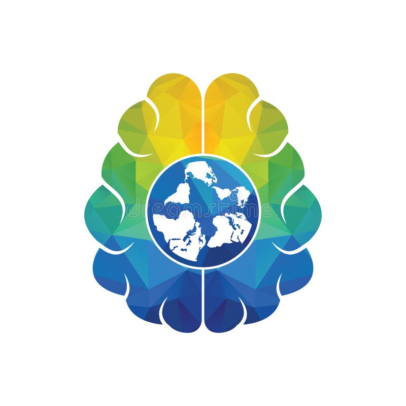 World Brain Logo Stock Illustrations – 2,390 World Brain Logo Stock ...