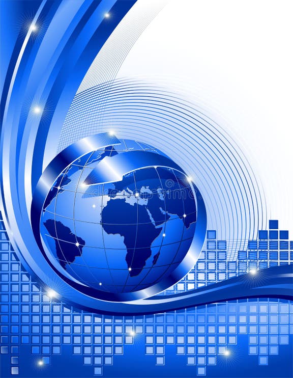 World Business Concept Background Stock Vector - Illustration of planet ...