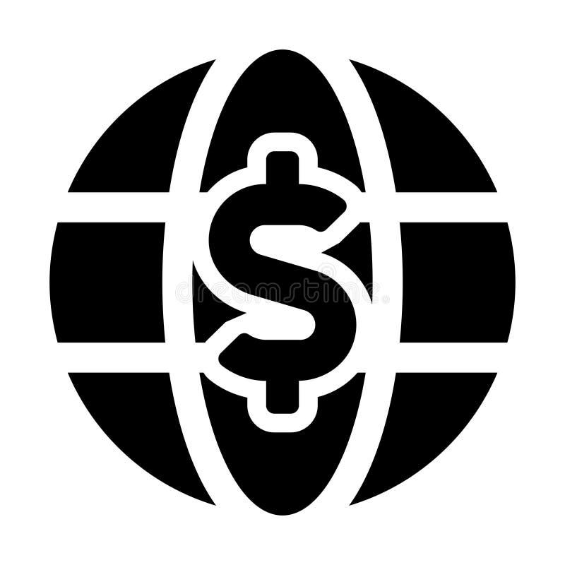 World Business icon stock vector. Illustration of technology - 198761610