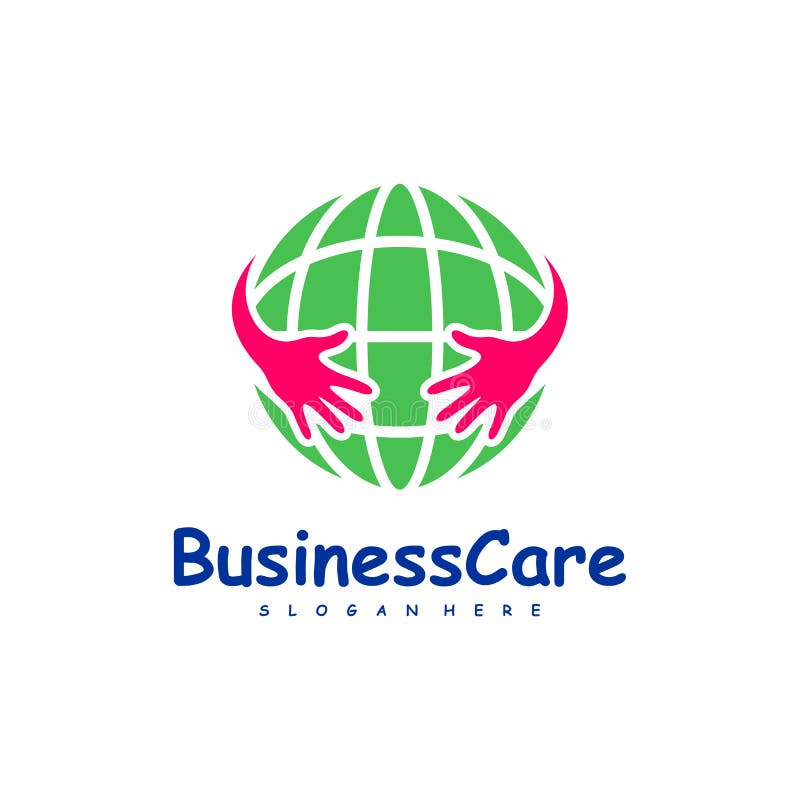 World Care Logo Design Vector. Icon Symbol Stock Illustration ...