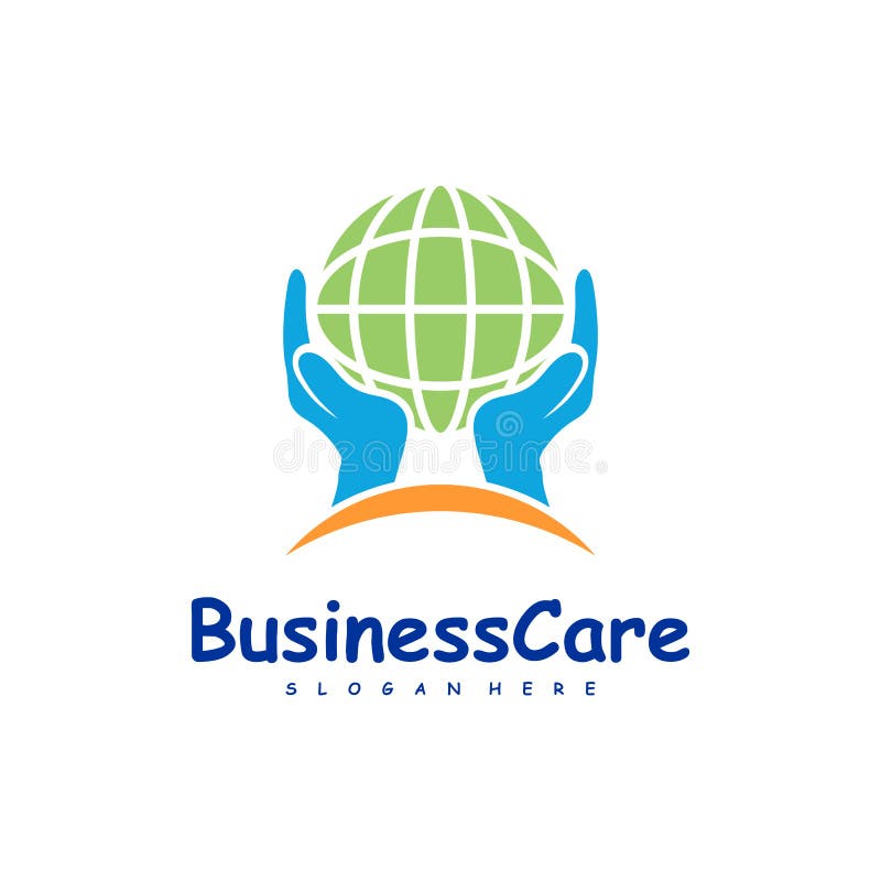 World Care Logo Design Vector. Icon Symbol Stock Illustration ...