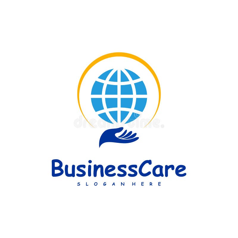 World Care Logo Design Vector. Icon Symbol Stock Illustration ...