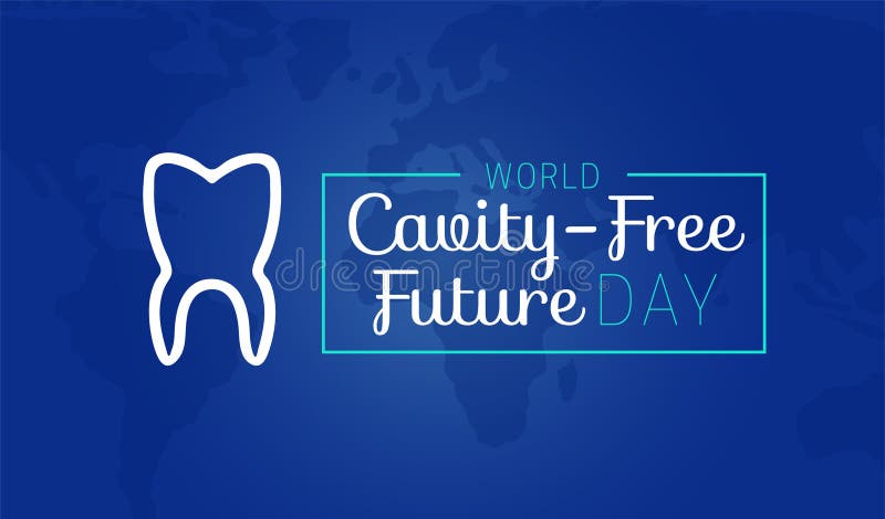 World Cavity-Free Future Day Modern Illustration Stock Vector ...