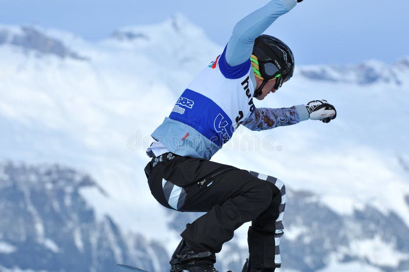 World Championship Snowboarding Editorial Image - Image of jump ...
