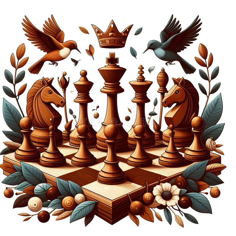 World of Chess Competition Poster Wallpaper Stock Illustration ...