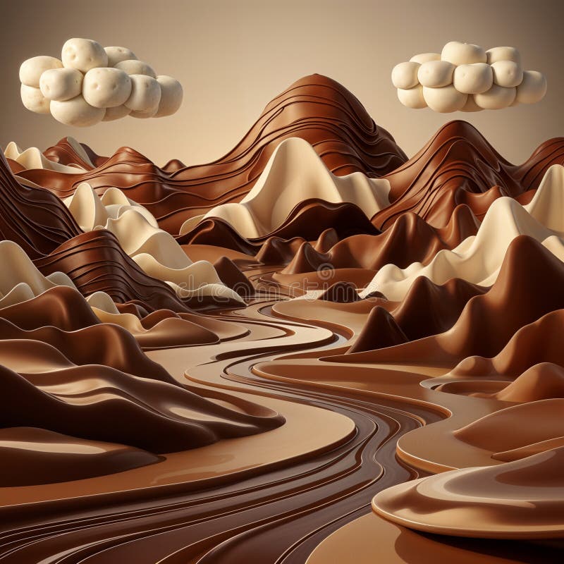 World Chocolate Day Illustration Design Stock Illustration ...