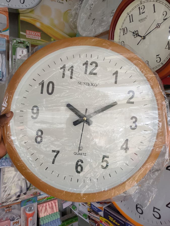 This is a World Clock in the Carton Time Hour Editorial Image - Image ...