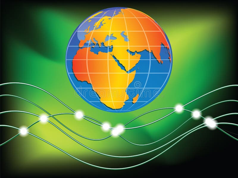 World Communication Connection Stock Vector - Illustration of ...