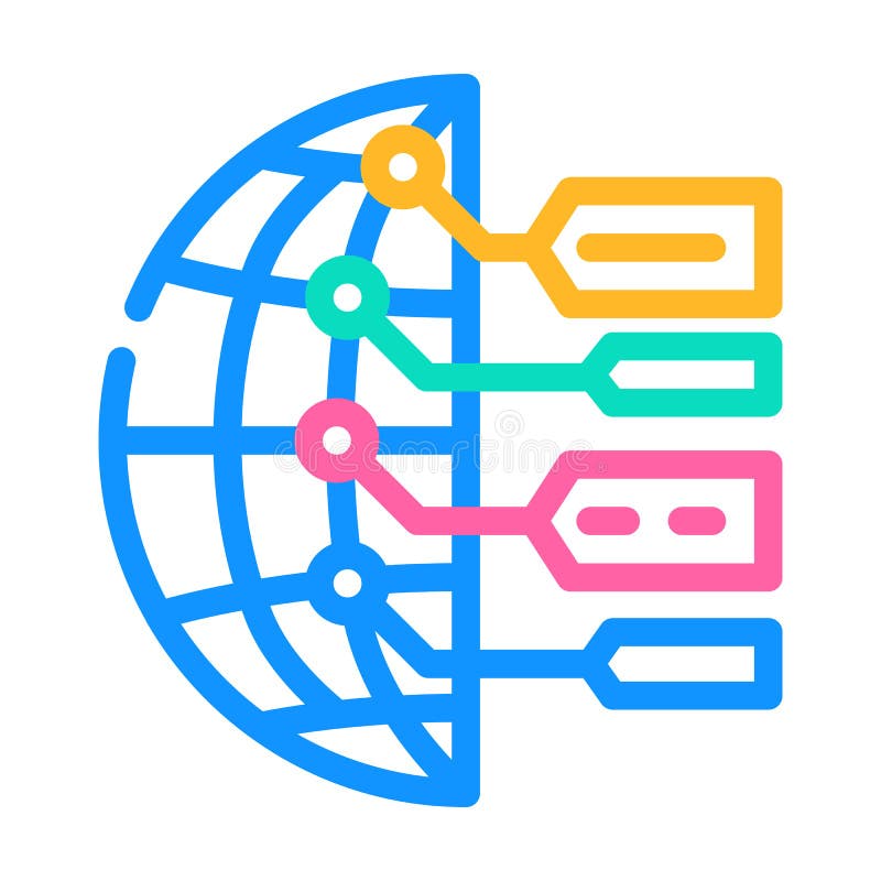 Communication Color Isolated Vector Icon that Can Be Easily Modified or ...