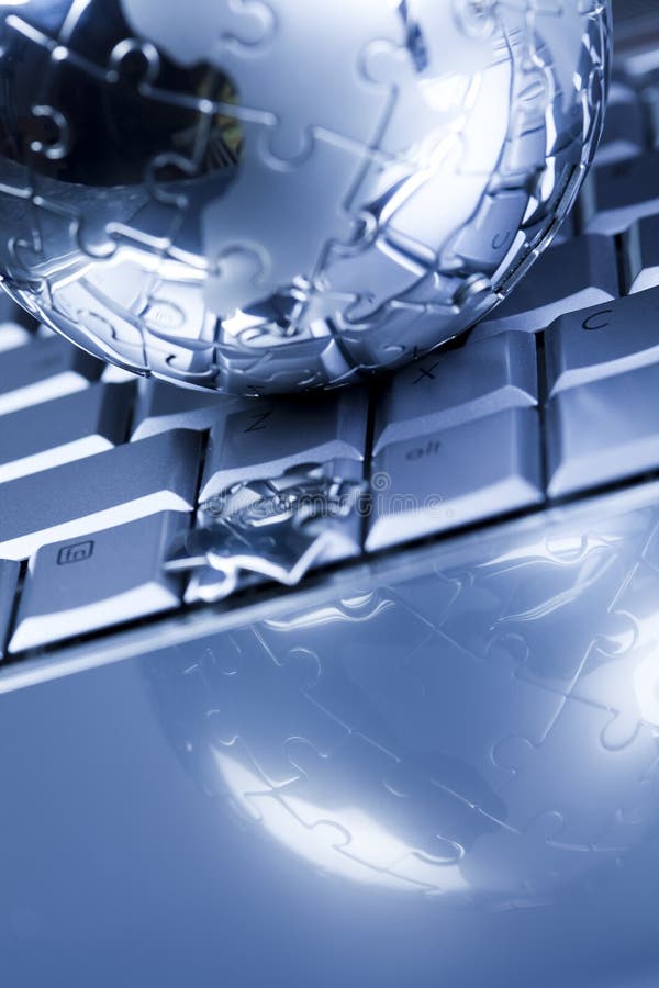 World and computer stock image. Image of countries, direction - 9924633