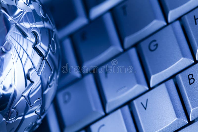 World and computer stock photo. Image of bussiness, internet - 9924638