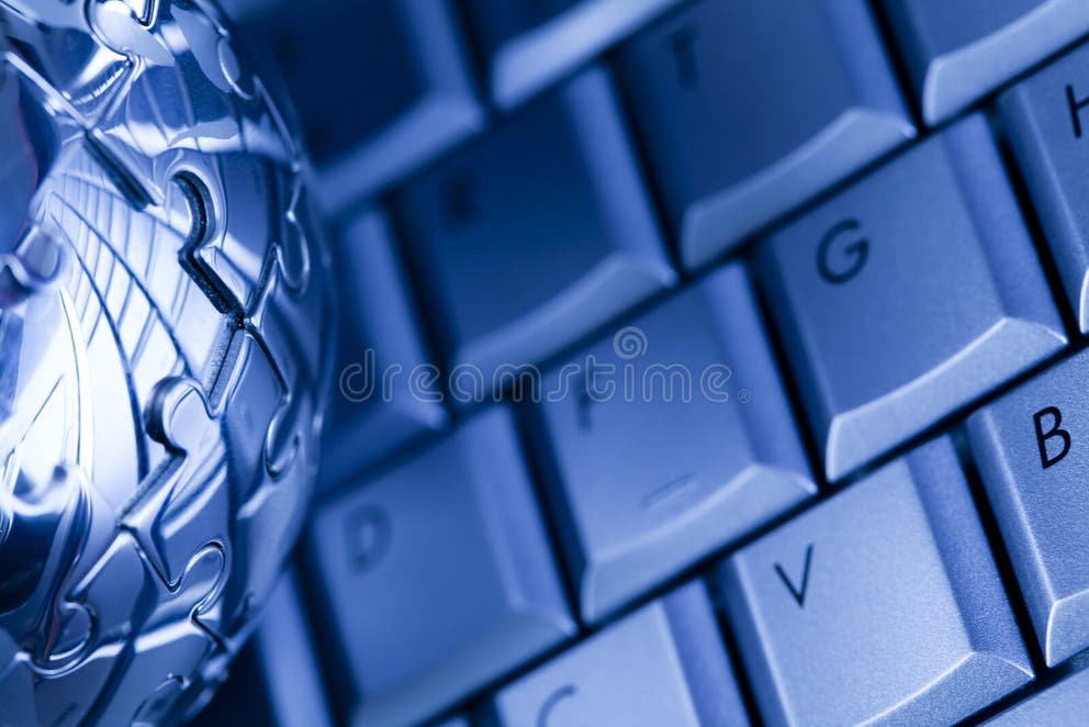 World and computer stock photo. Image of bussiness, internet - 9924638