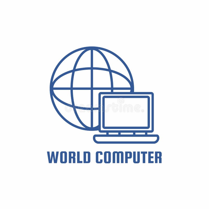 World Computer Network Technology. Technology Communication Stock ...