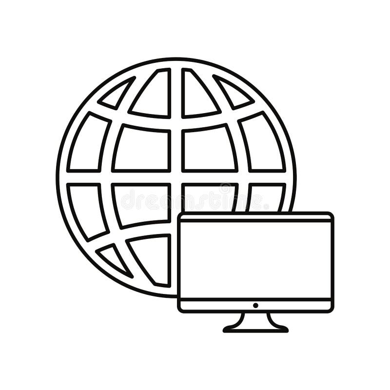 World Computer Network Technology. Technology Communication Stock ...