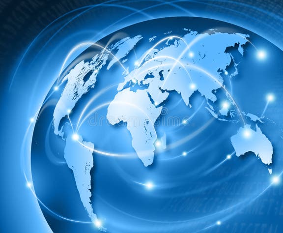 World connect stock illustration. Illustration of land - 29106549