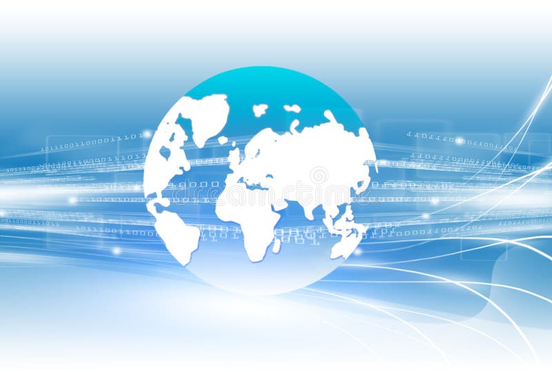 World Connect Technology stock illustration. Illustration of integrated ...
