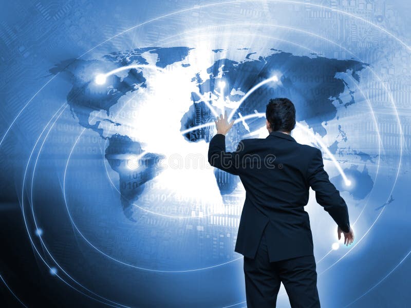 World connection stock image. Image of partnership, concept - 28200107